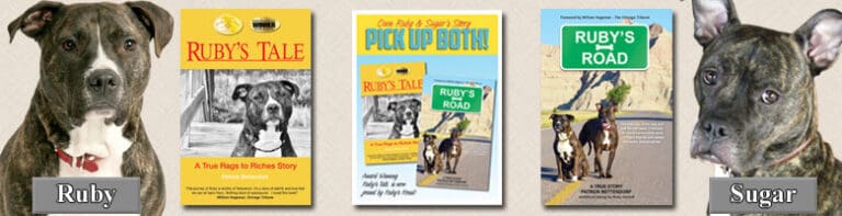 Book on the Journey of the Remarkable Dog - Ruby's Tale